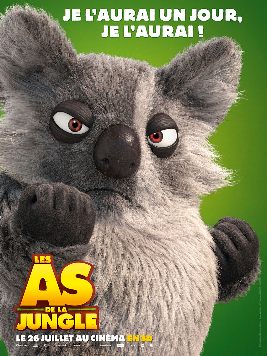 Les personnages des "As de la jungle" s'affichent ! - Focus on Animation
